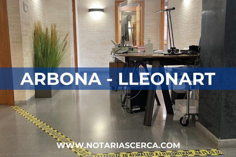 Notaría Arbona - Lleonart (Terrassa) 《 ¡La mejor opción!